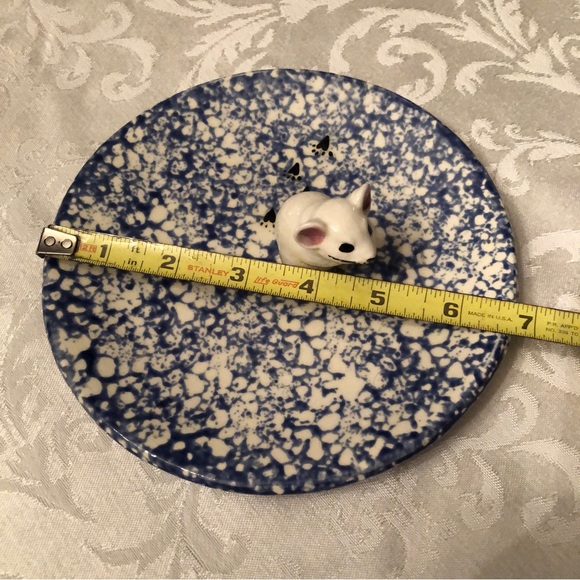 Handmade | Dining | Handmade Vermont Pottery Mouse Cheese Plate 7 ...